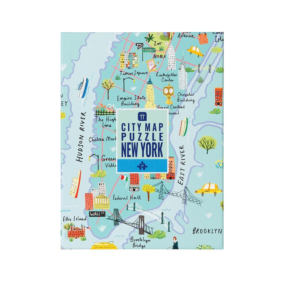 New York City Map Puzzle – Velvet and Parade